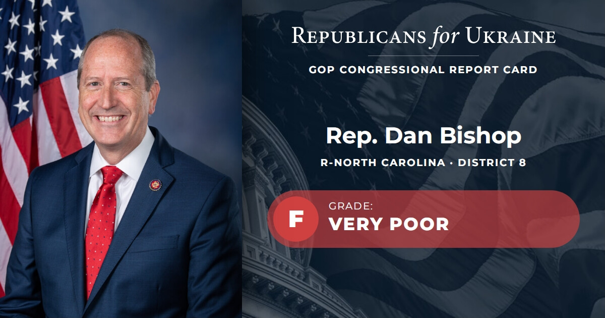 Dan Bishop - GOP Legislator Profile - Republicans For Ukraine